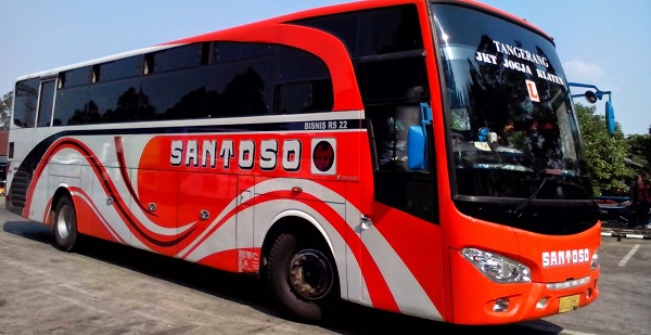 Bus Santoso: Harga Tiket, Rute, Jadwal & Agen Terdekat